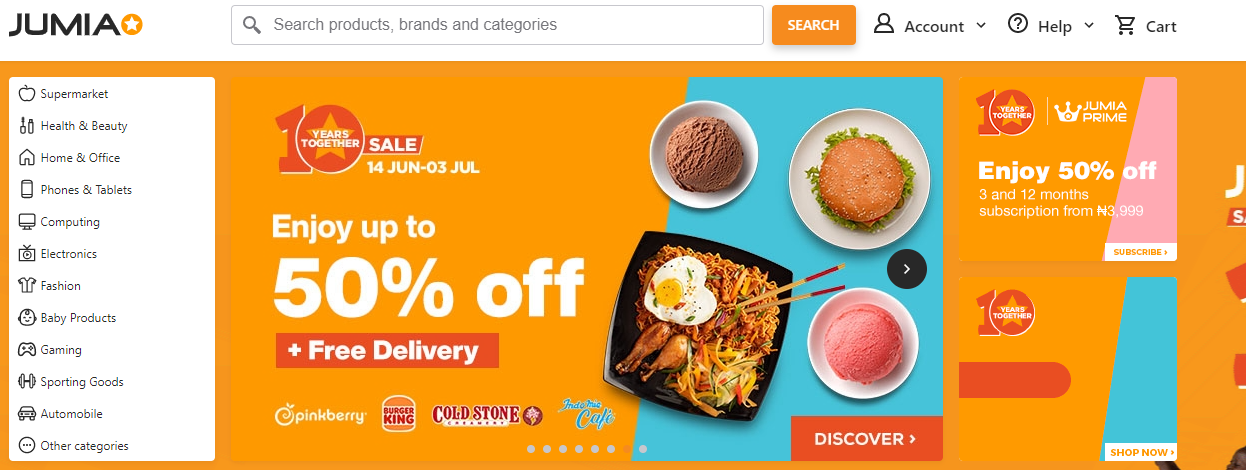 Jumia: The Fastest Growing And Best E-Commerce Site - DiziMedia