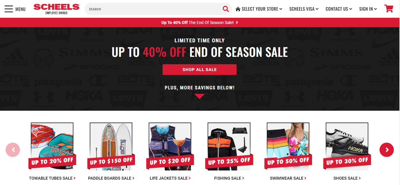 Scheels Review: Sporting Goods, Clothing & Footwear - DiziMedia